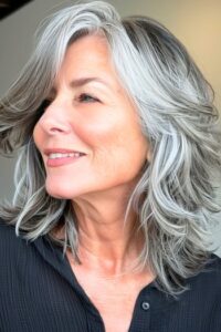 71 Elegant Gray Hairstyles For Women Over 50 To Try in 2026 - The ...