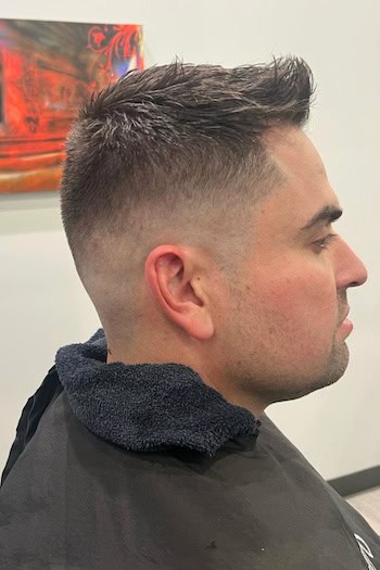 Taper Fade Spiked
