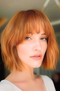 33 Trendy Short Hairstyles With Bangs For A Fresh New Look - The ...