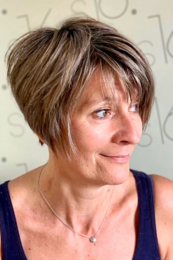 Short Choppy Side Bangs