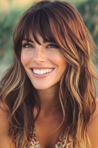 65 Swoon-Worthy Layered Hair With Bangs Ideas For Your Next Haircut ...