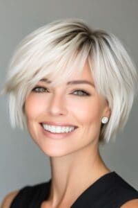 63 Fresh Short Layered Haircuts With Bangs That Are Perfect For Any ...