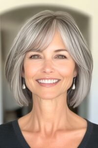 46 Eye-Catching Silver Hair Color Ideas You'll Want To Copy - The ...