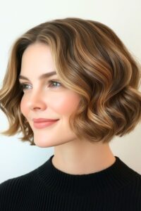 33 Charming Wavy Bob Hairstyles That Women Are Getting In 2025 - The ...
