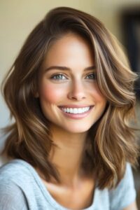 37 Shoulder-Length Haircuts With Layers That Bring Volume And Texture ...