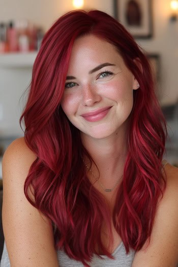 33 Cherry Red Hair Color Ideas That Prove Red Is Always in Style - The ...